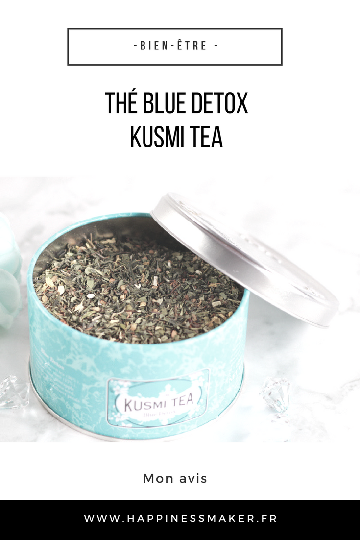 Blue Détox de Kusmi Tea : Le thé détox et minceur ensoleillé ...