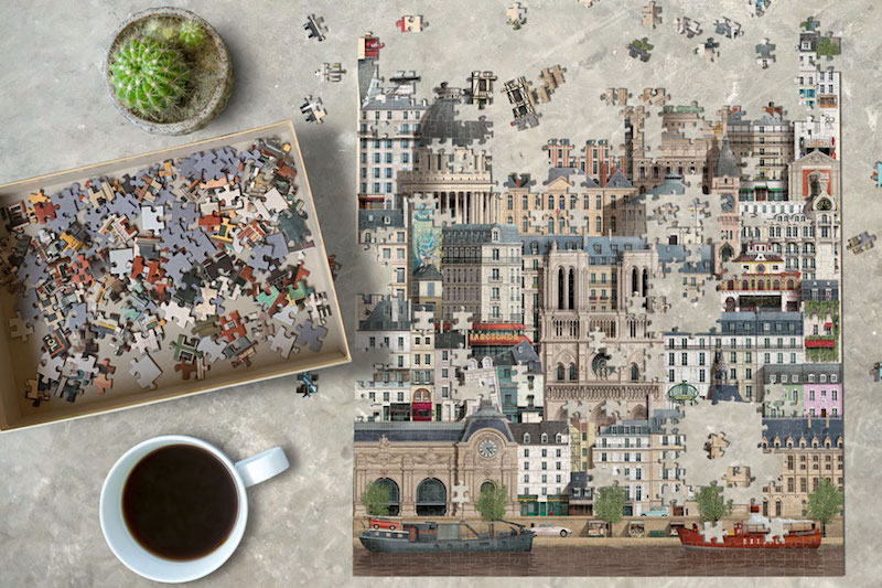 Des puzzles pour adultes relaxants, jolis, originaux pour faire une ...
